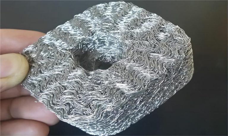 Compressed Knitted Wire Mesh - Harvest Wire Mesh